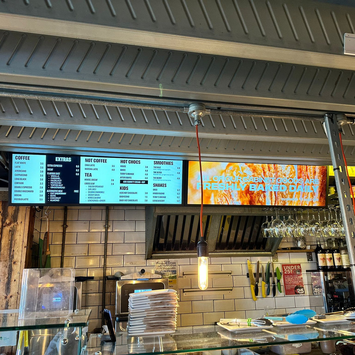 Ultra-Wide Stretched Bar Displays – Impact Digital Signage