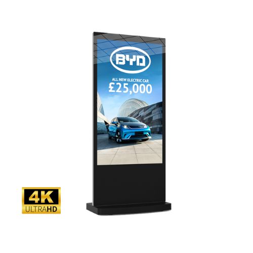 Impact Digital Signage 4K 65 Freestanding Digital Poster